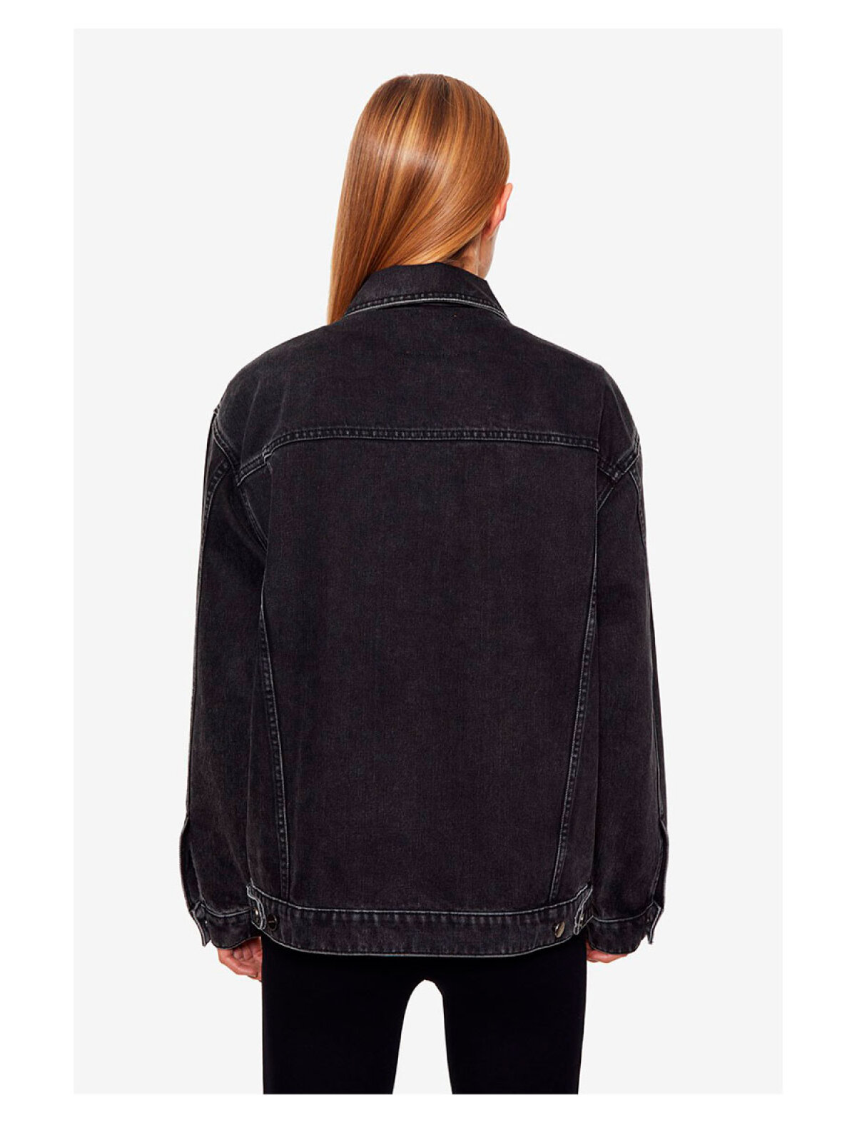 A'POKE - Anine Bing Rory Jacket Vintage Black - Shop denim jakke