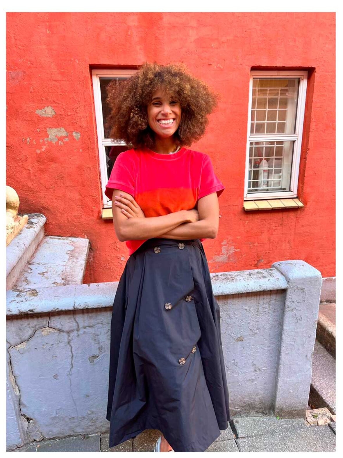 A'POKE - Rabens Saloner Althea Tee Pink