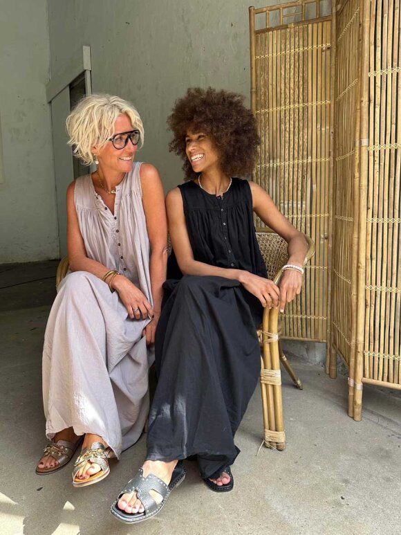 A'POKE - Rabens Saloner Thinna Long Dress Black