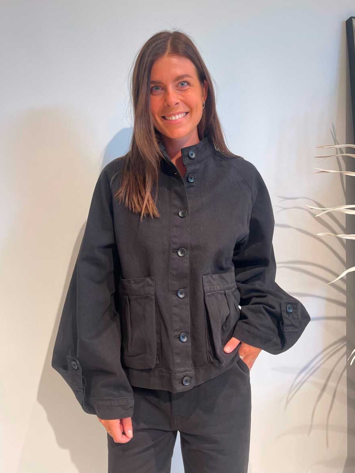 A'POKE - Rabens Saloner Jio Jacket Caviar Black