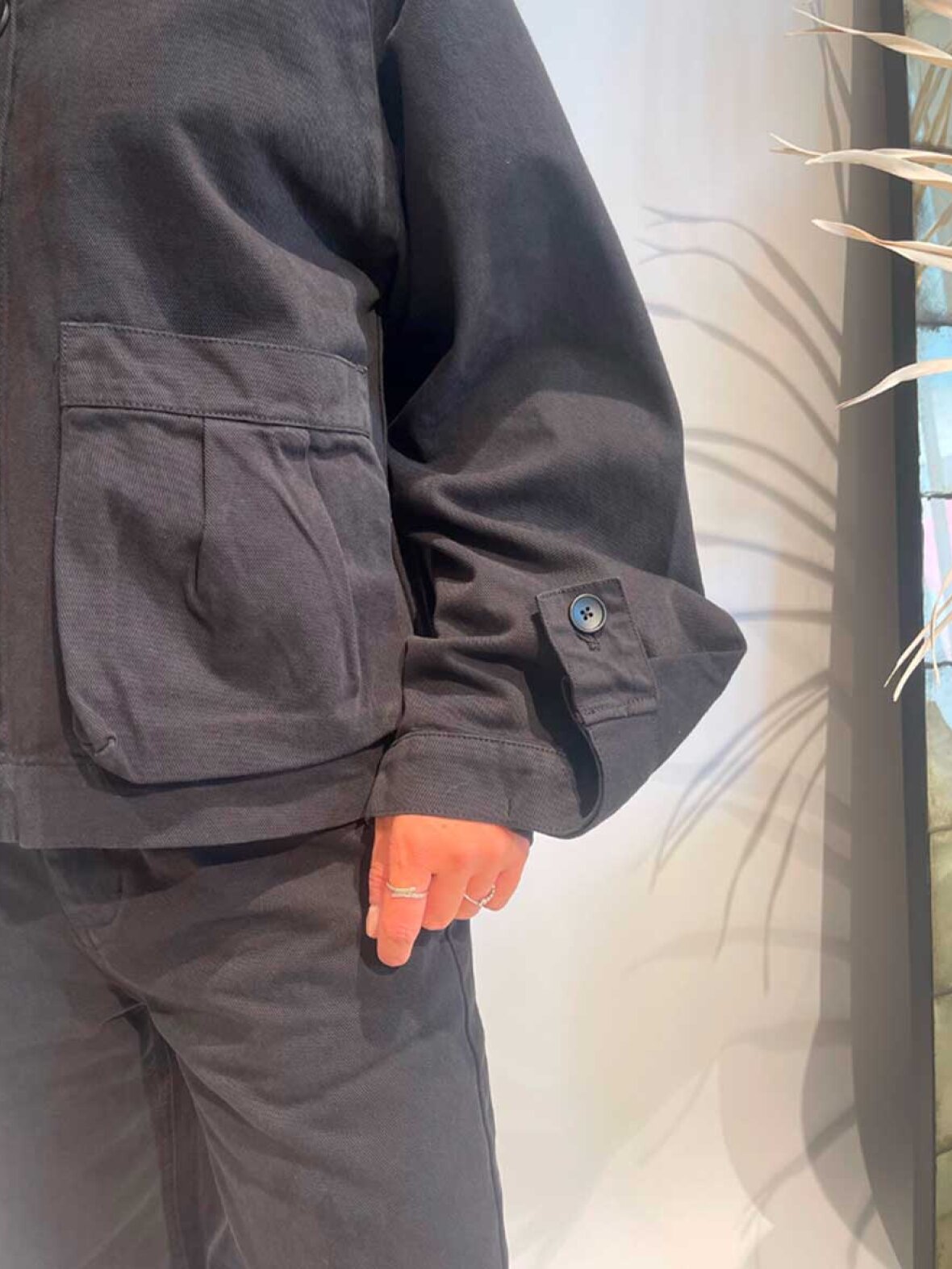 A'POKE - Rabens Saloner Jio Jacket Caviar Black