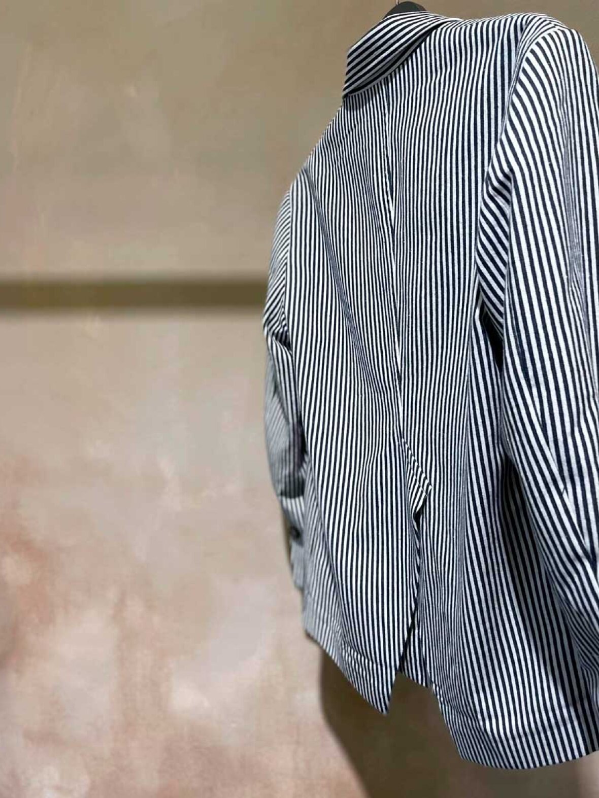 A'POKE - Rabens Saloner Loza Jacket Blue Stripe