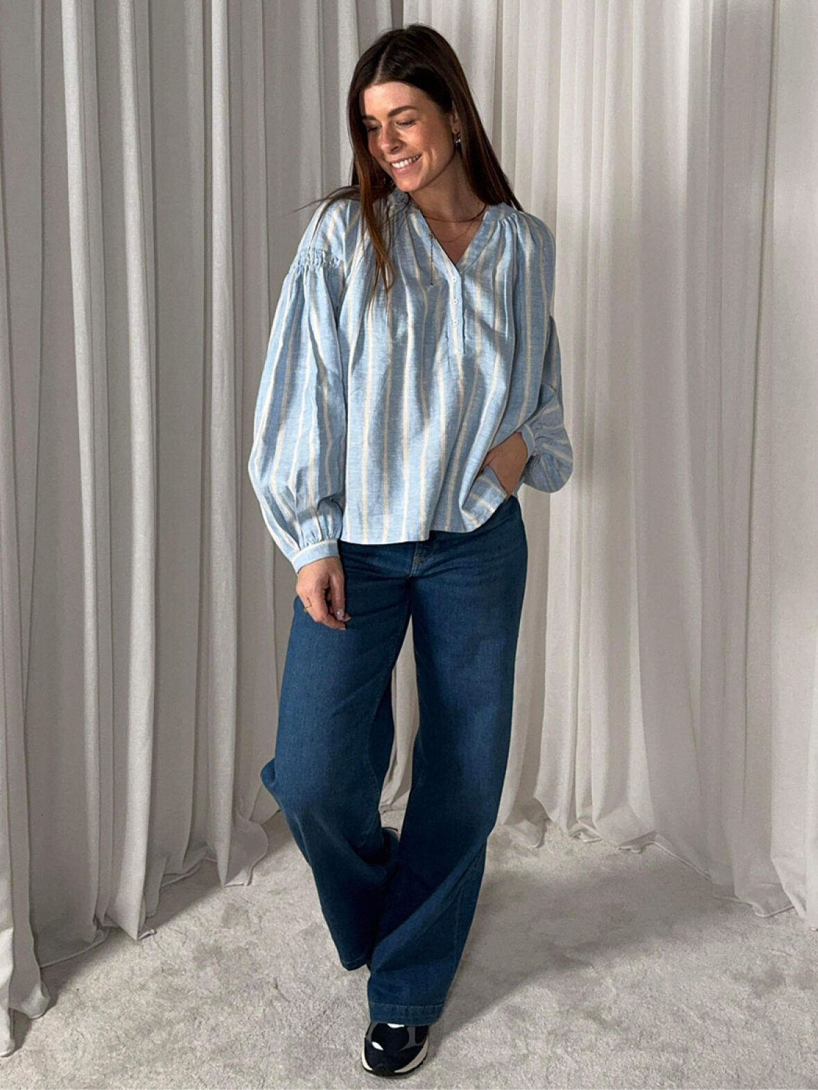 A'POKE - Mos Mosh MMDara Stina Jeans Dark Blue