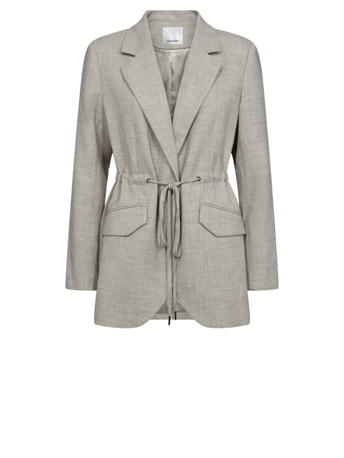 A'POKE - CoCouture WinnieCC Tie String Blazer Stone