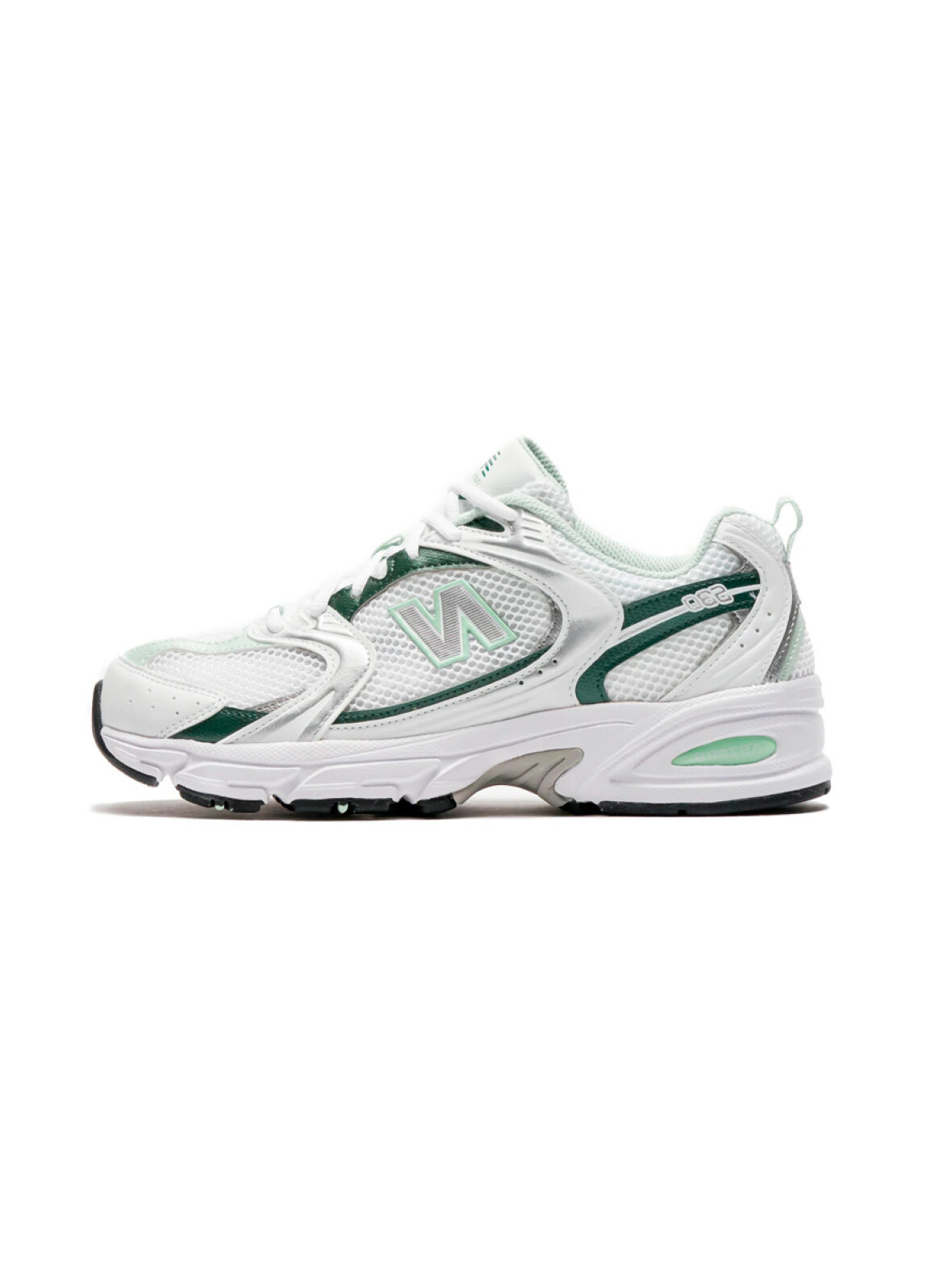 A'POKE - New Balance MR530RB Sneakers White New Spruce