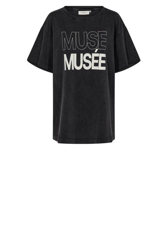 A'POKE - Copenhagen Muse CMMuse Logo Tee Medium Grey Melange