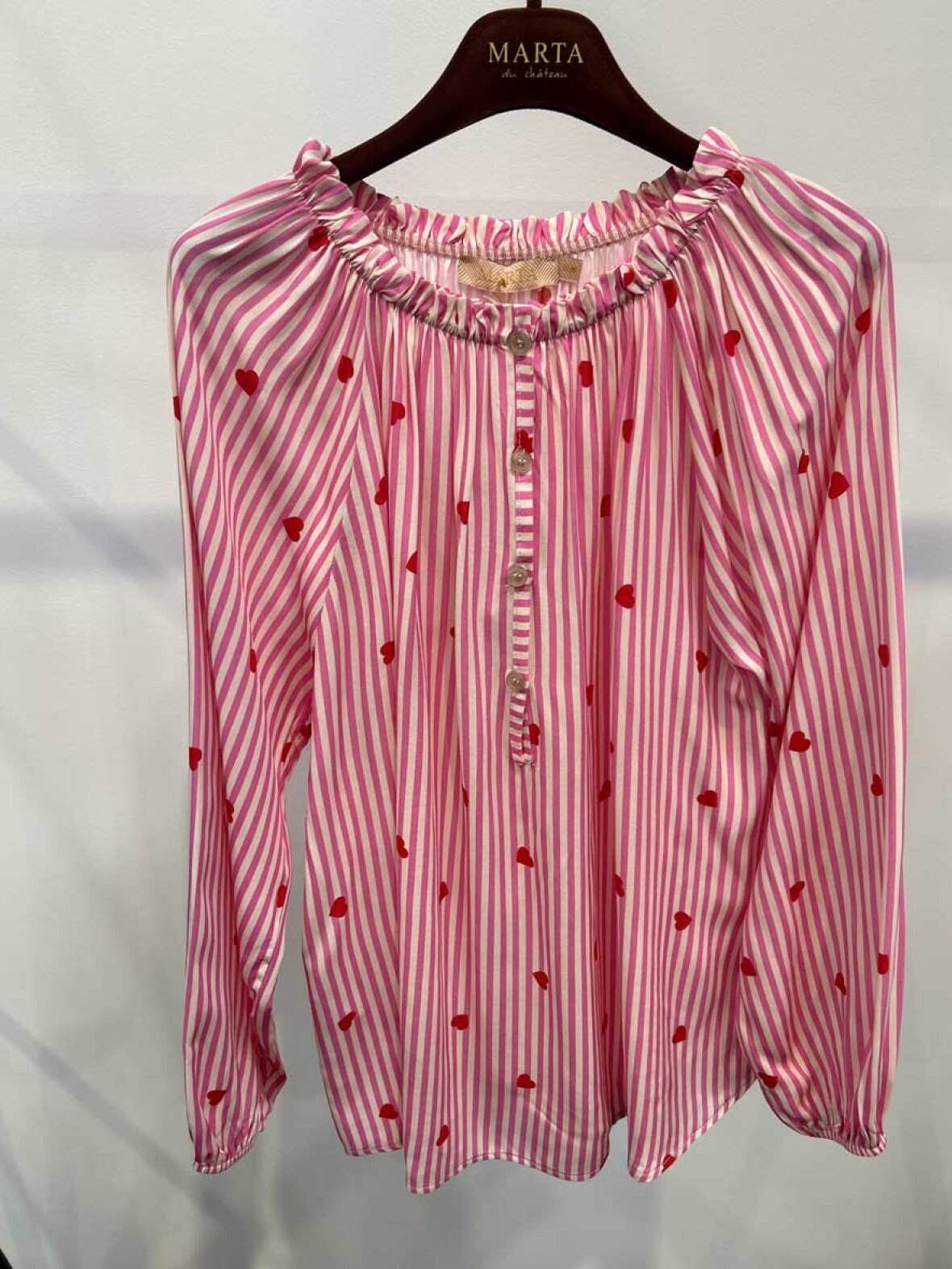 A'POKE - Marta Du Chateau MDCNadia Shirt Fuxia