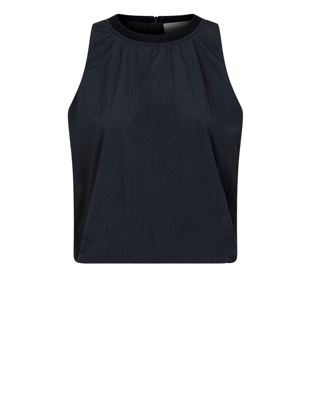 A'POKE - Neo Noir Ivy Poplin Top Black