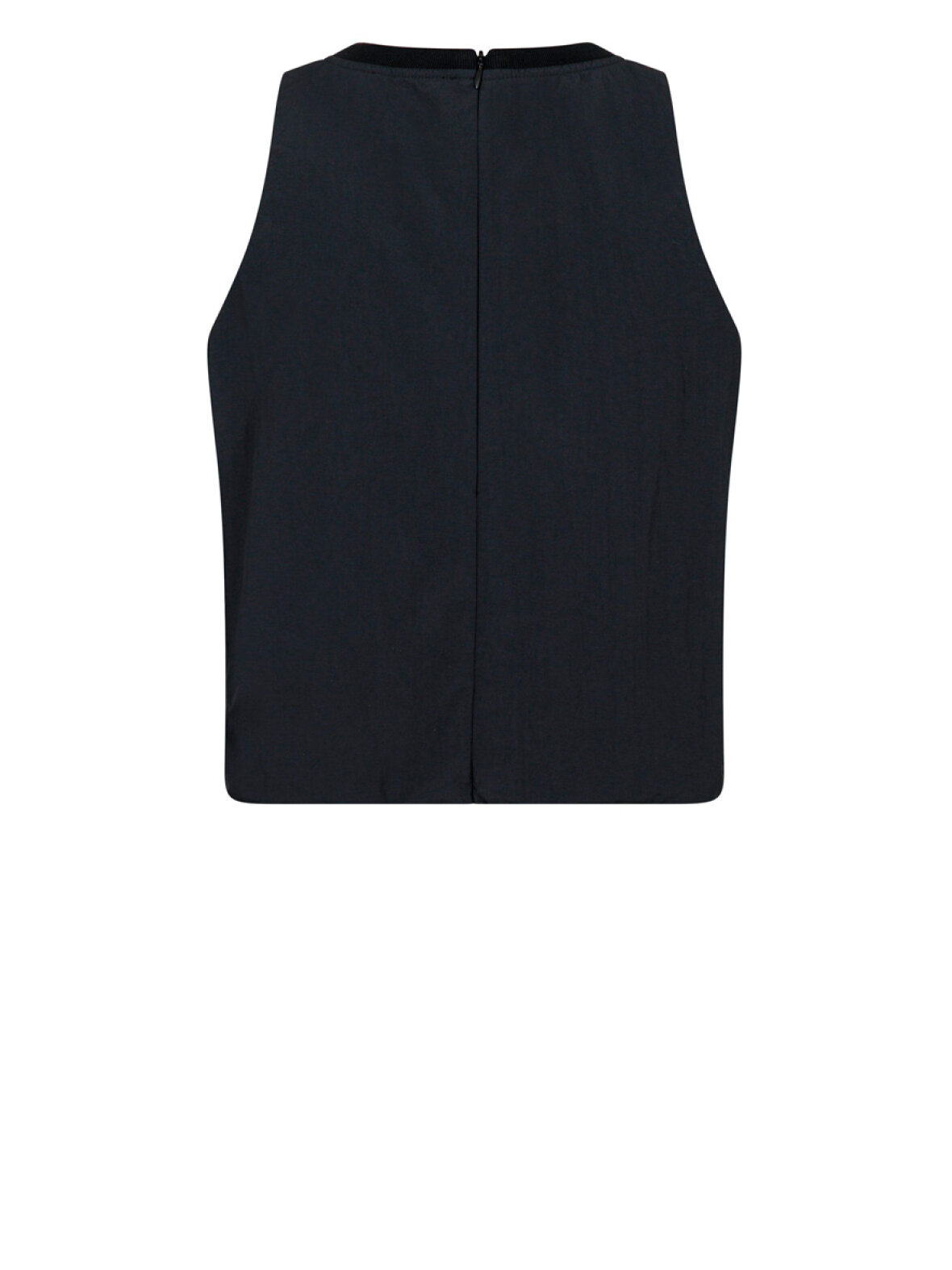 A'POKE - Neo Noir Ivy Poplin Top Black
