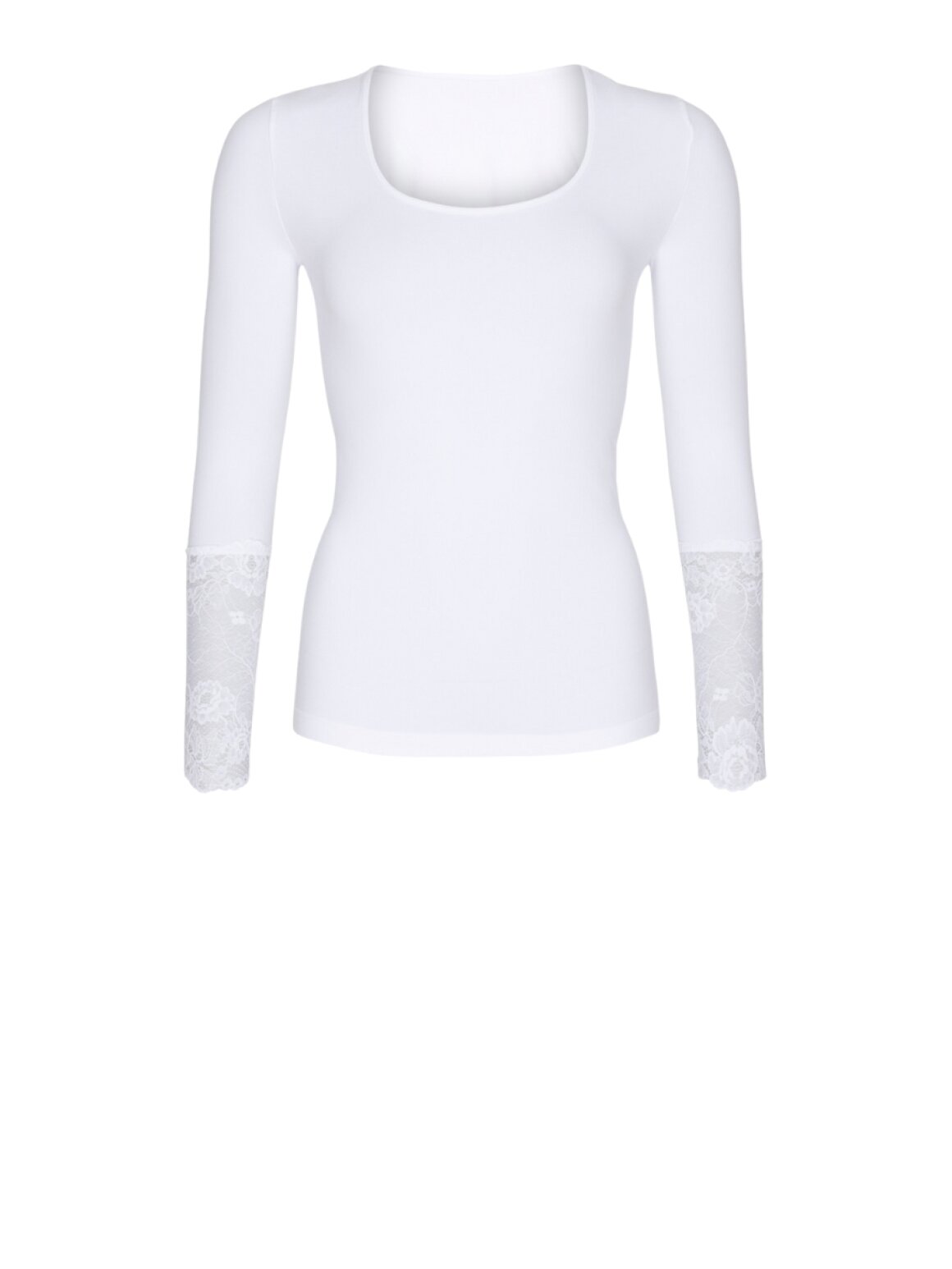 A'POKE - Tim & Simonsen Mary Blouse Lace LS Bianco